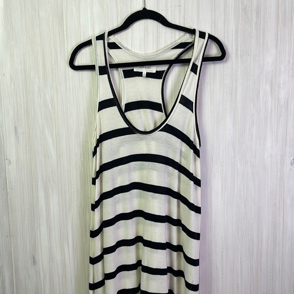 THE GREAT. | Dresses | The Great Striped Racerback Maxi Dress Xs | Poshmark